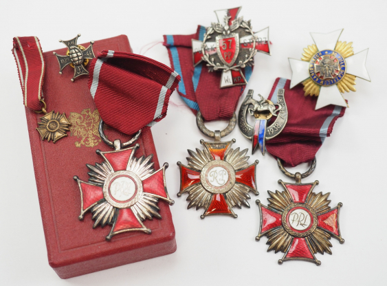 Polen: Lot Orden und Abzeichen - Teil 1.