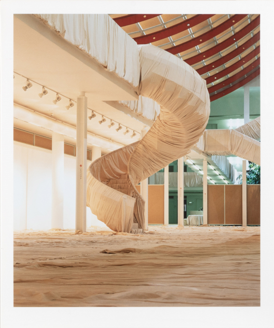 Christo & Jeanne-Claude, 'Wrapped Floors and Stairways and covered ...