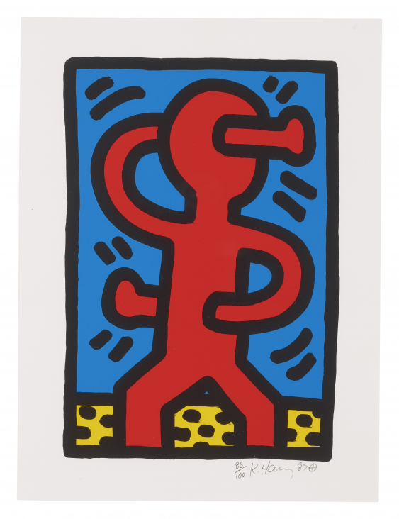 KEITH HARING (1958-1990) — Katalog Prints and Multiples | Foto in hoher ...