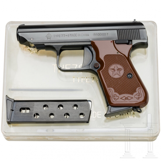 Norinco Einhandpistole Typ 77-1, in Box, Behörden, Polizei