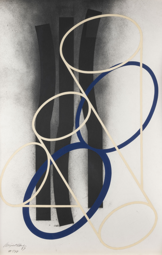 NIGEL HALL 'ZEICHNUNG NR. #598' (1987) — Katalog 129: Modern Kunst ...