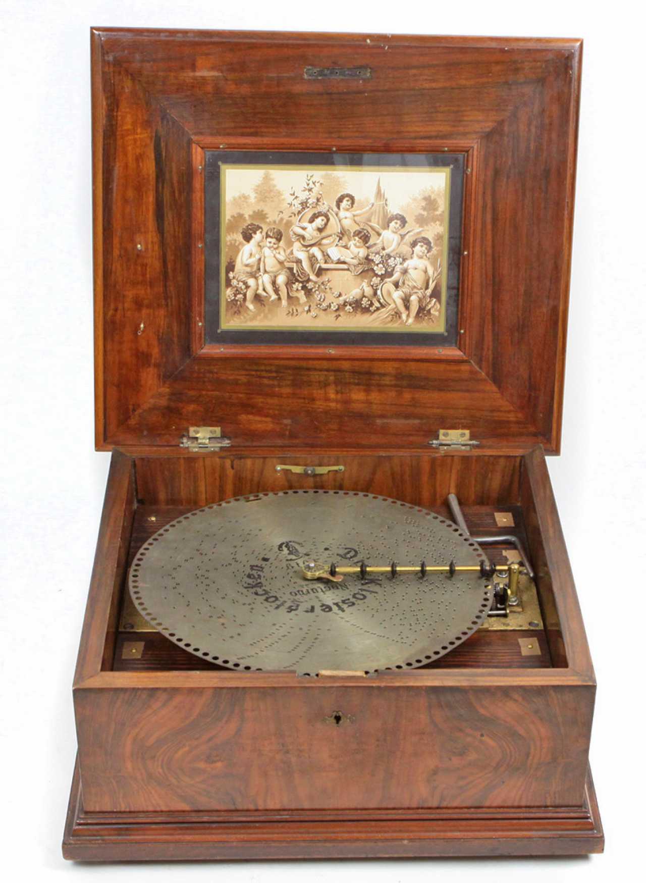 Polyphon mit 12 Platten — online kaufen: Auktionskatalog "103. Auktion ...