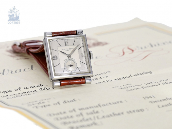 Armbanduhr: äußerst seltene Patek Philippe Ref.1485, einziges uns ...