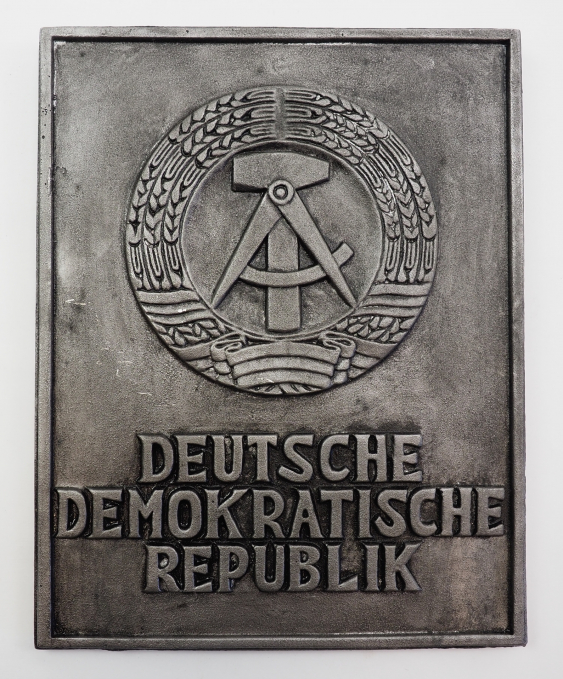 DDR: Grenzschild.